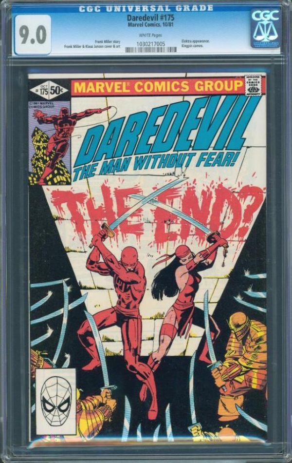 cgcdaredevil175cgc90 – Comic Book World